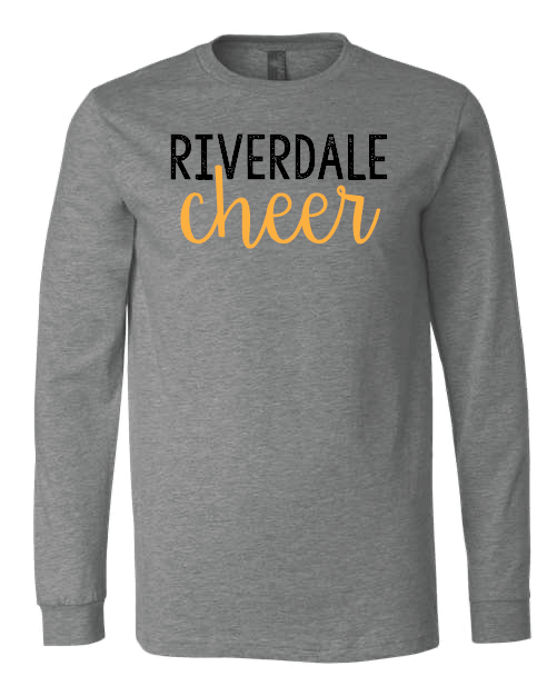 Riverdale Rams Cheer Long sleeve Script – Radqc